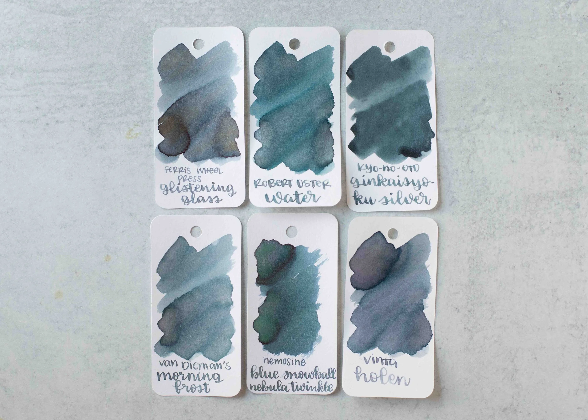 Robert Oster Elements Inks — Mountain of Ink