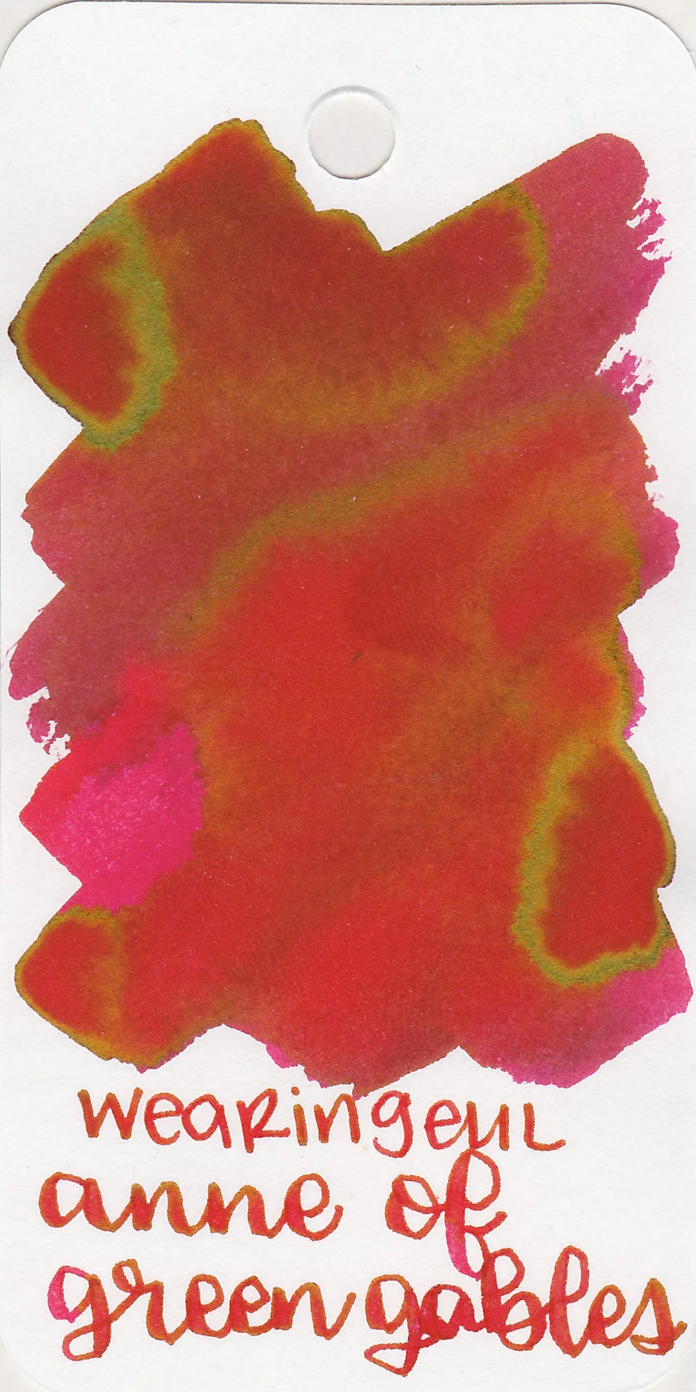 Ink Review #2470: Wearingeul Anne of Green Gables — Mountain of Ink