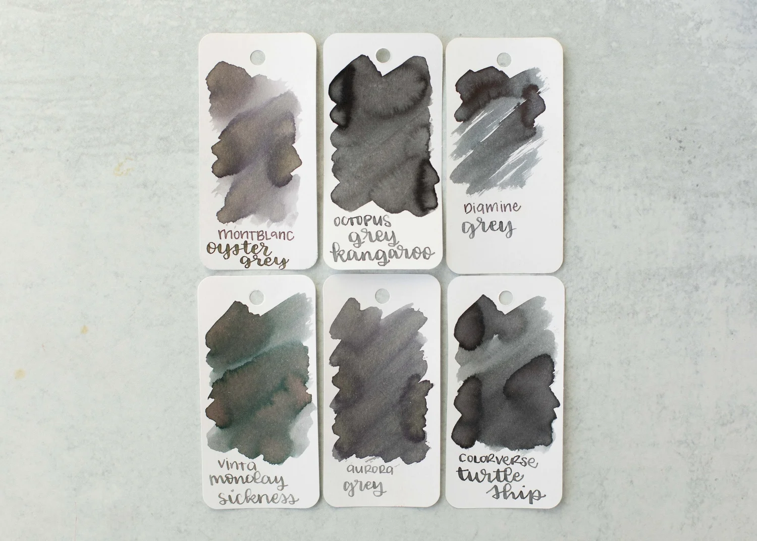 Ink Review #2526: Octopus Fluids Grey Kangaroo — Mountain of Ink