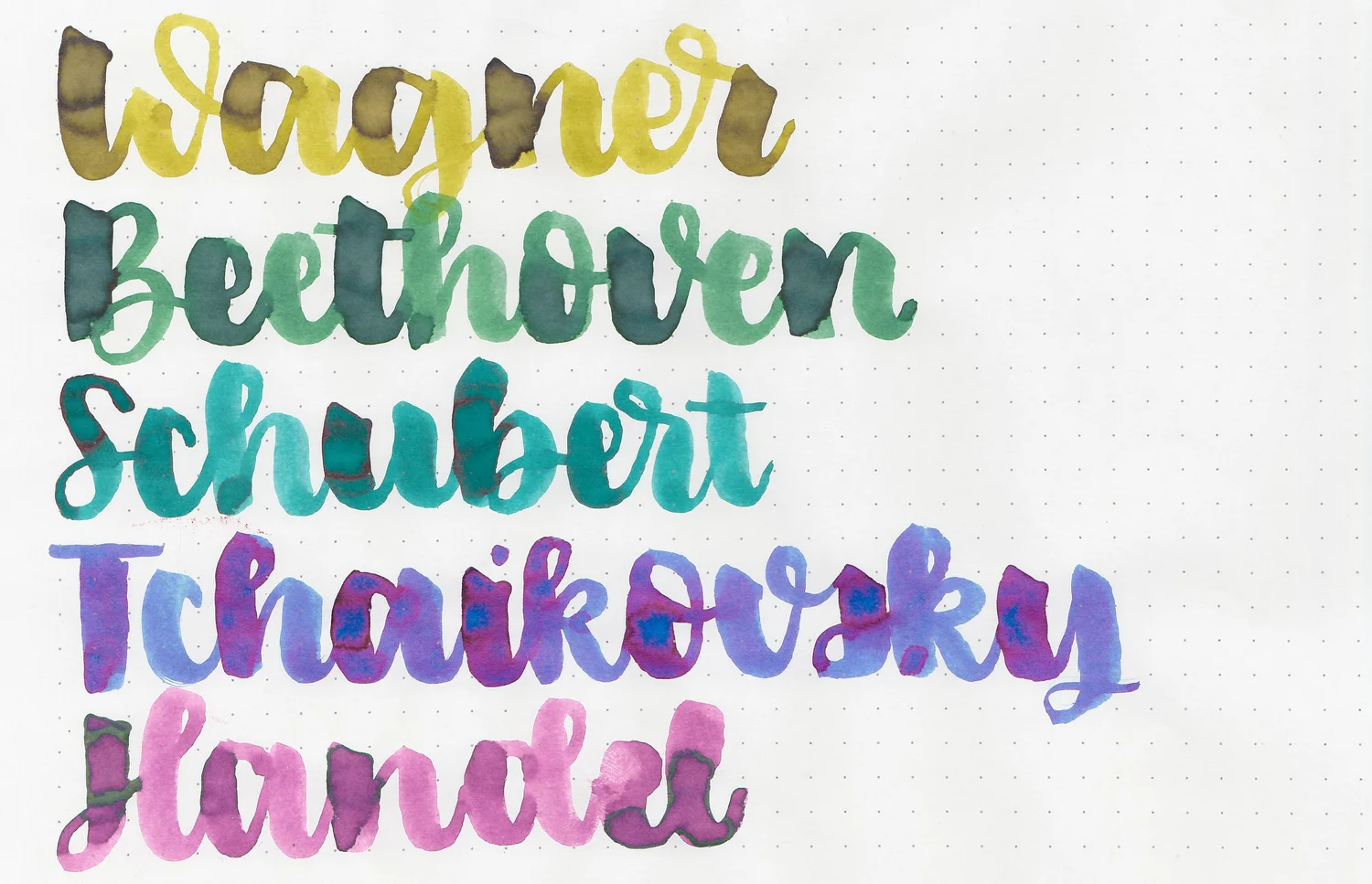 My 10 Favorite Purple Inks — Mountain of Ink