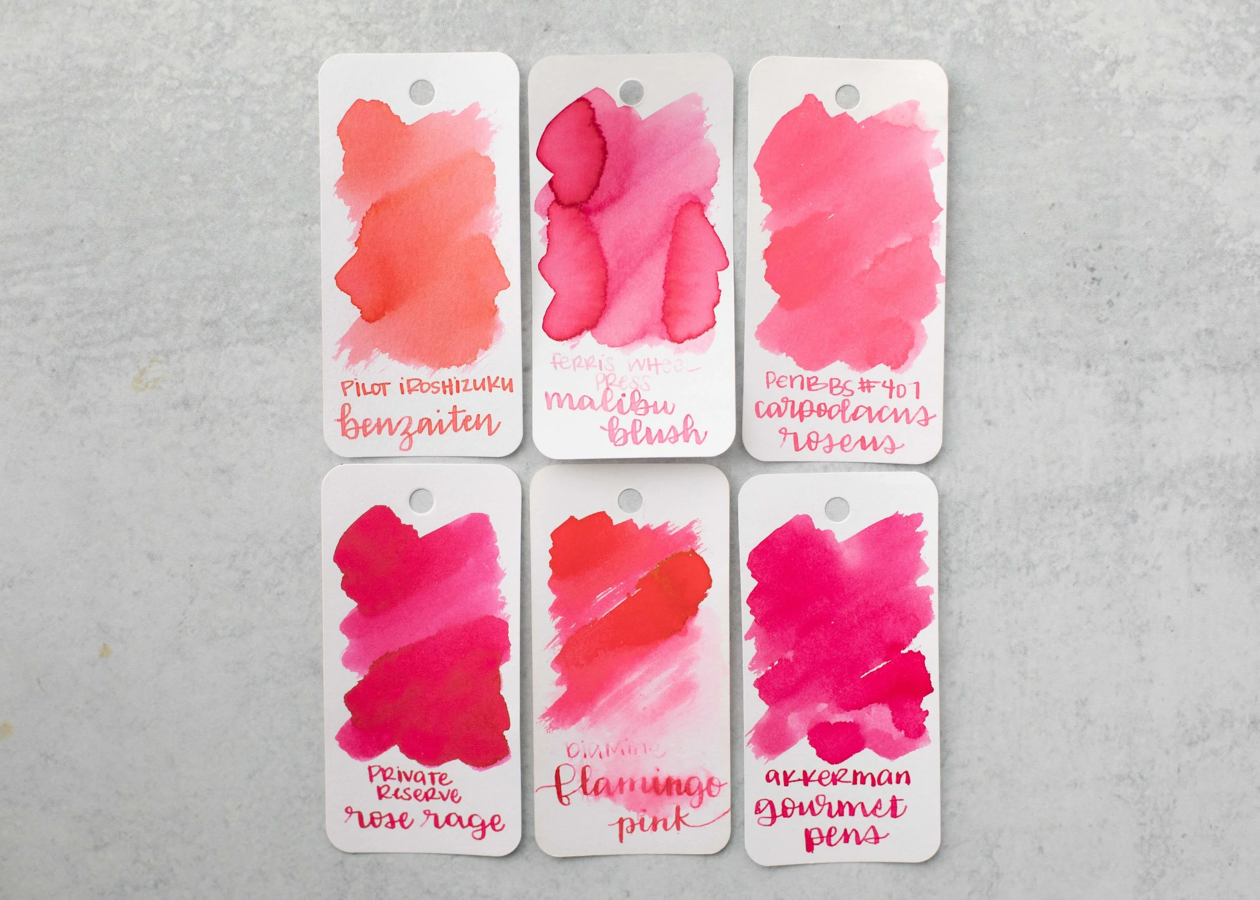 Ink Review #2427: Ferris Wheel Press Malibu Blush — Mountain of Ink