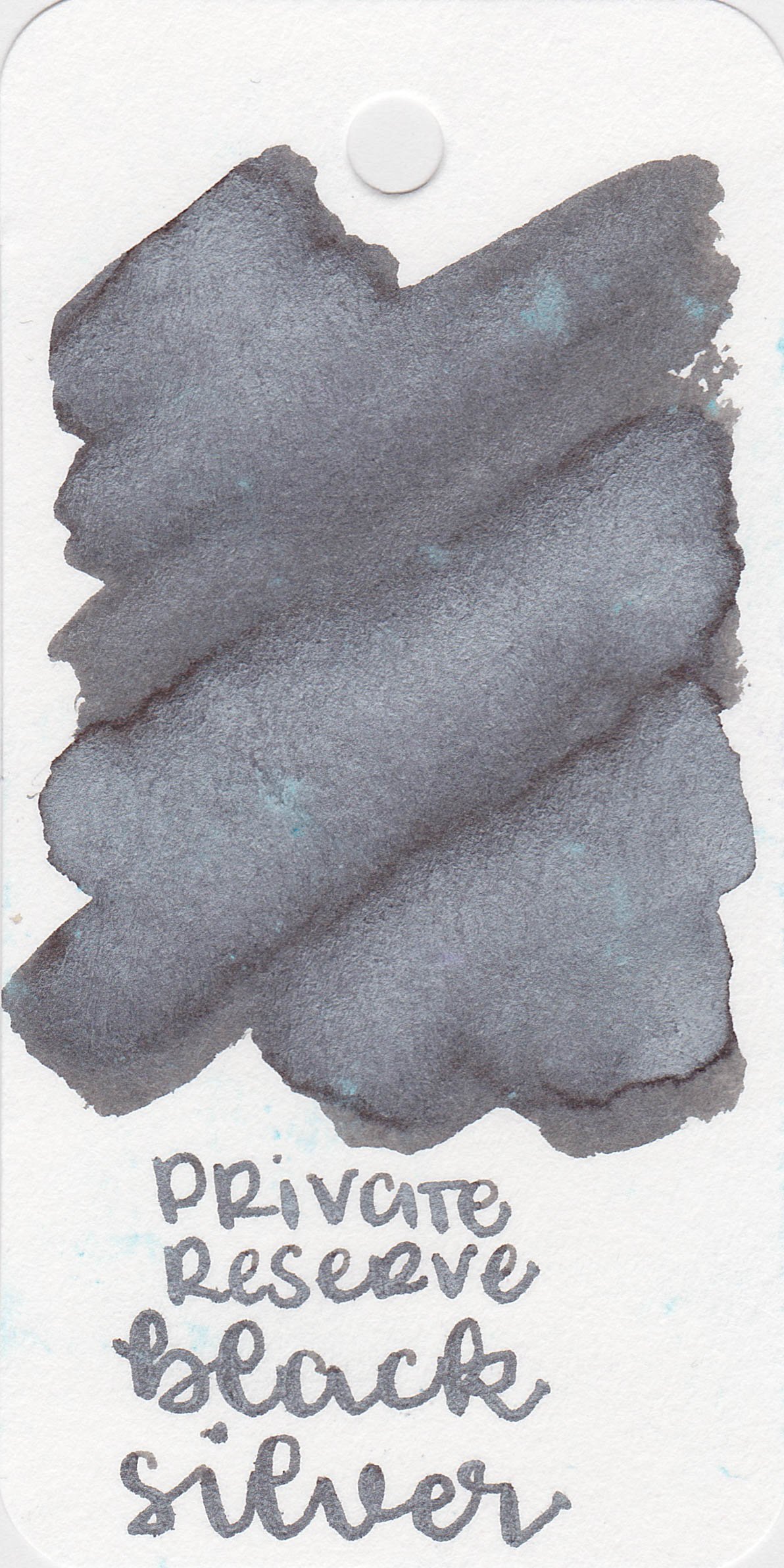 Ink Review #2636: Private Reserve Pearlescent Black Silver — Mountain ...