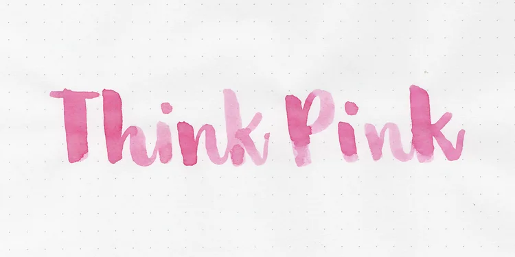 Ink Review #2691: Colorverse Think Pink — Mountain of Ink