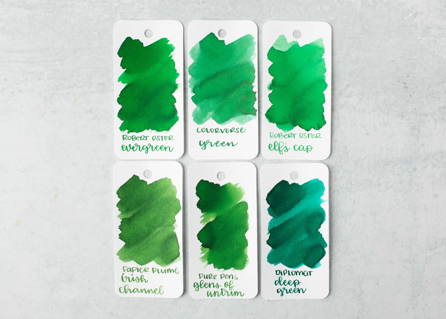Ink Review #2323: Colorverse Green — Mountain of Ink