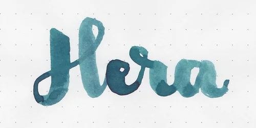 Ink Review #1927: Laban Hera Dark Green — Mountain of Ink