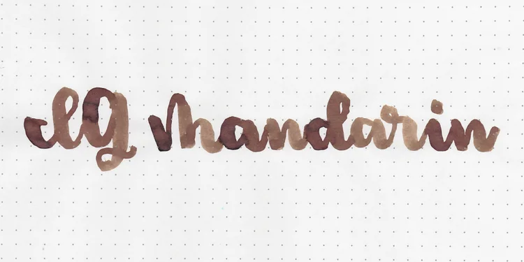 Ink Review #2597: KWZ IG Mandarin — Mountain of Ink