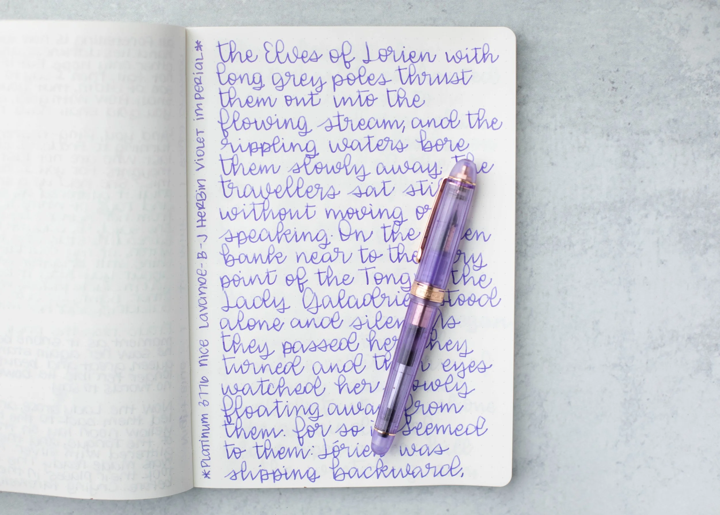Ink Review #2046: J Herbin 1670 Violet Imperial — Mountain of Ink