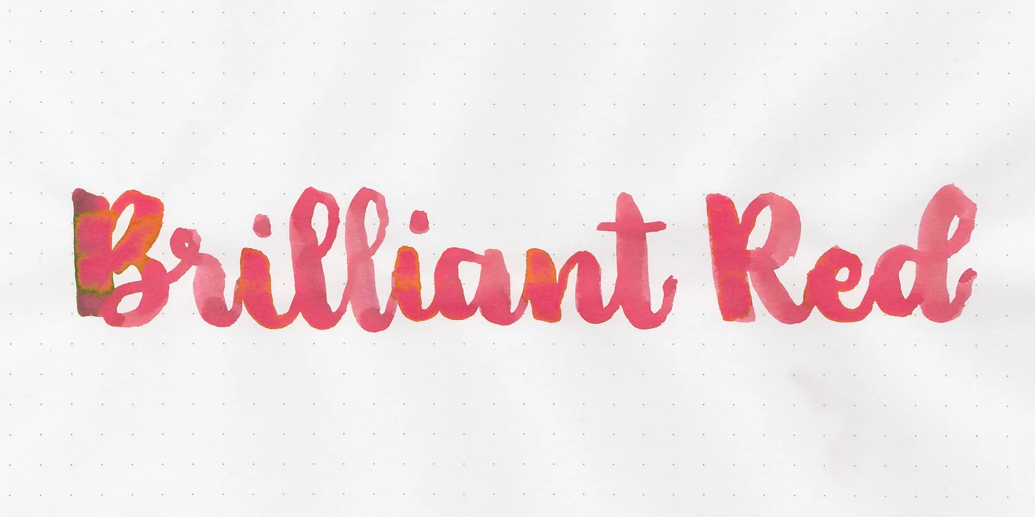 Ink Review #2497: Pelikan 4001 Brilliant Red — Mountain of Ink