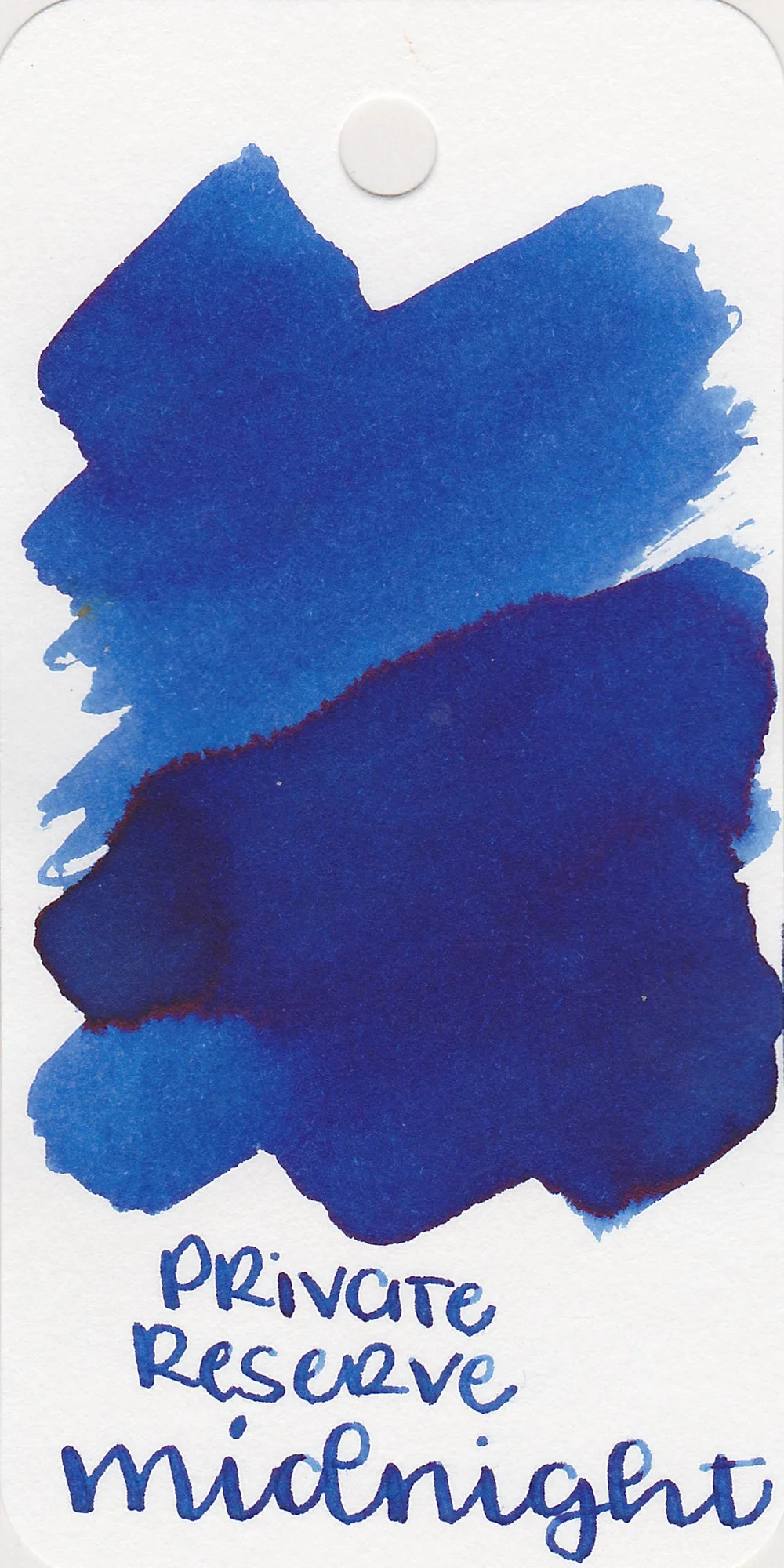 Ink Review #2032: Private Reserve Midnight Blue — Mountain of Ink