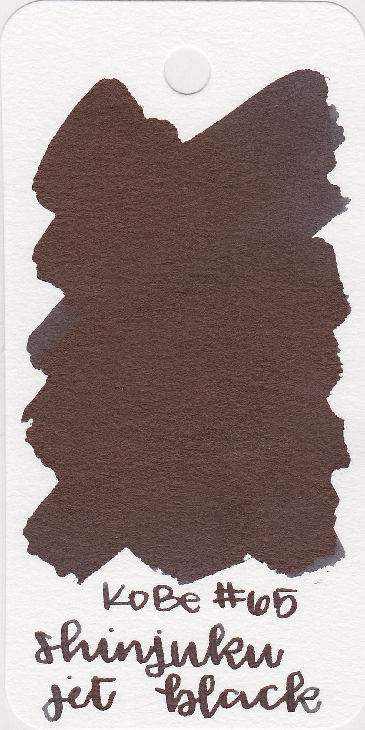 Ink Review #1947: Kobe 65 Shinko Jet Black — Mountain of Ink