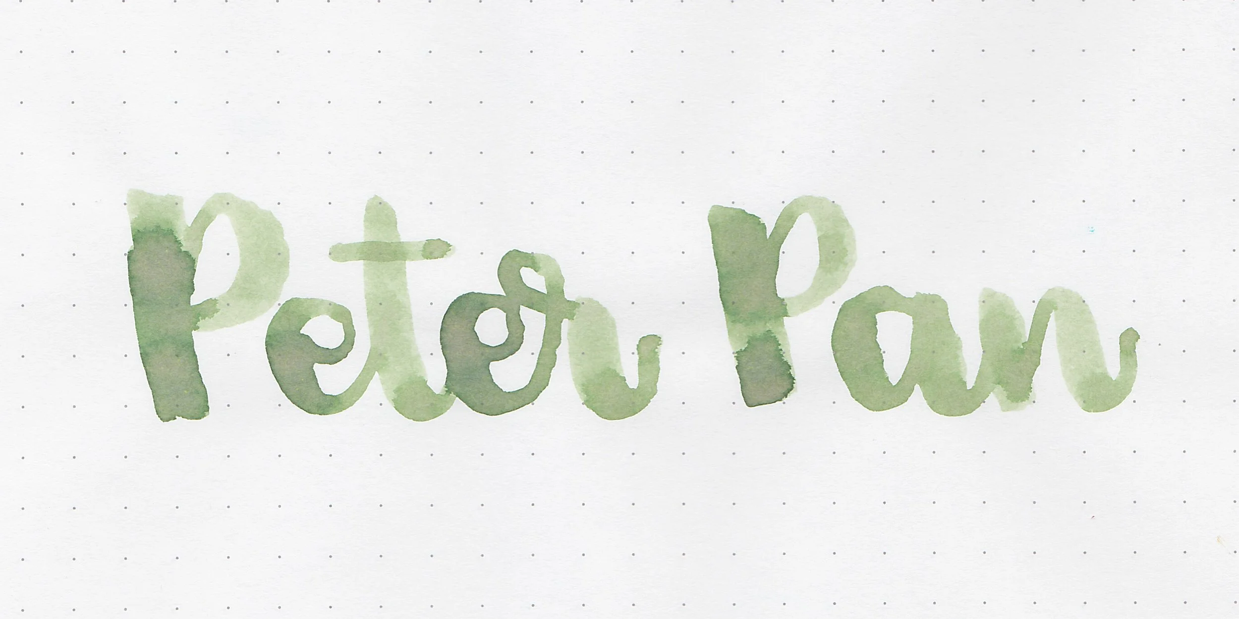 Ink Review #2650: Wearingeul Peter Pan — Mountain of Ink