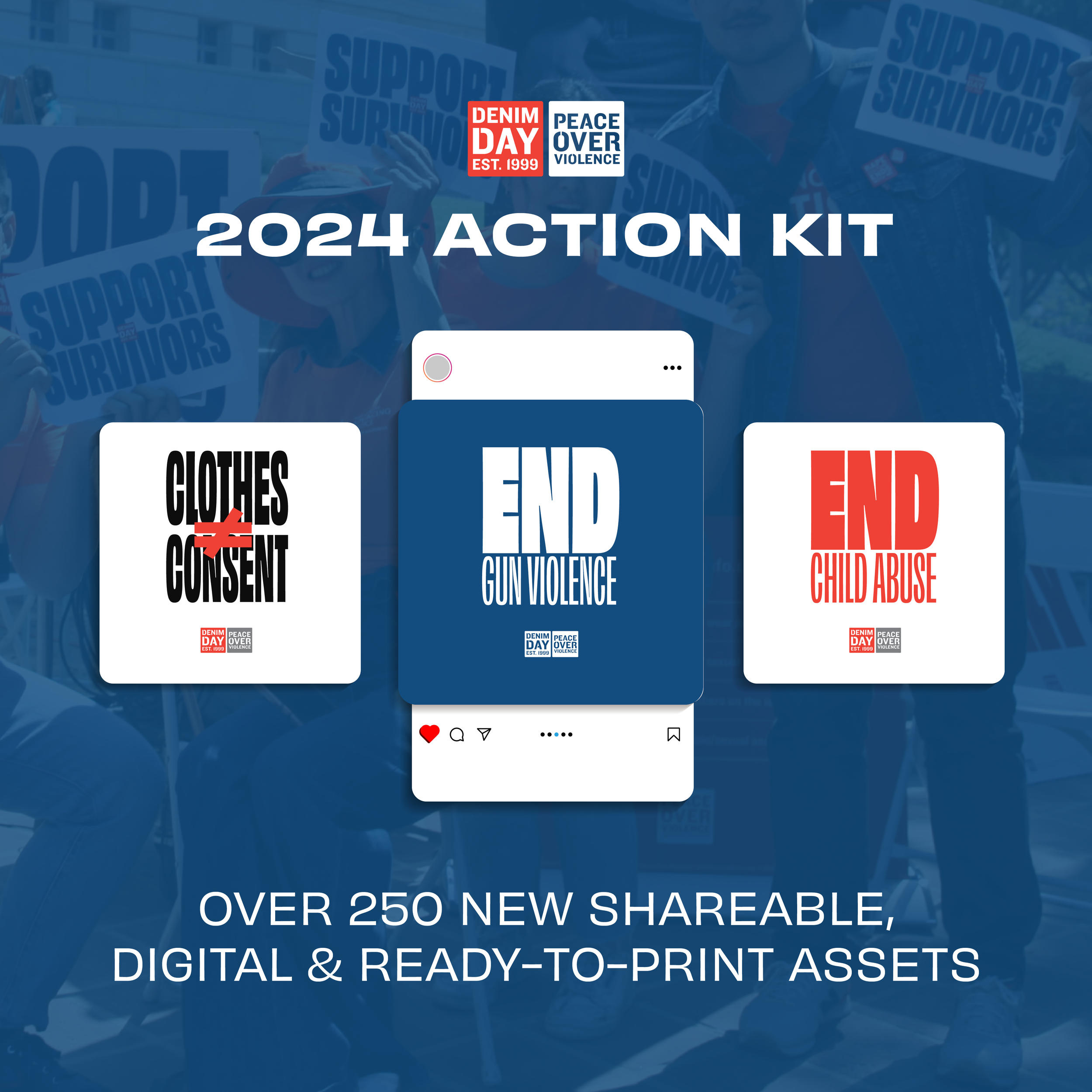 Official Denim Day 2024 Action Kit — Peace Over Violence