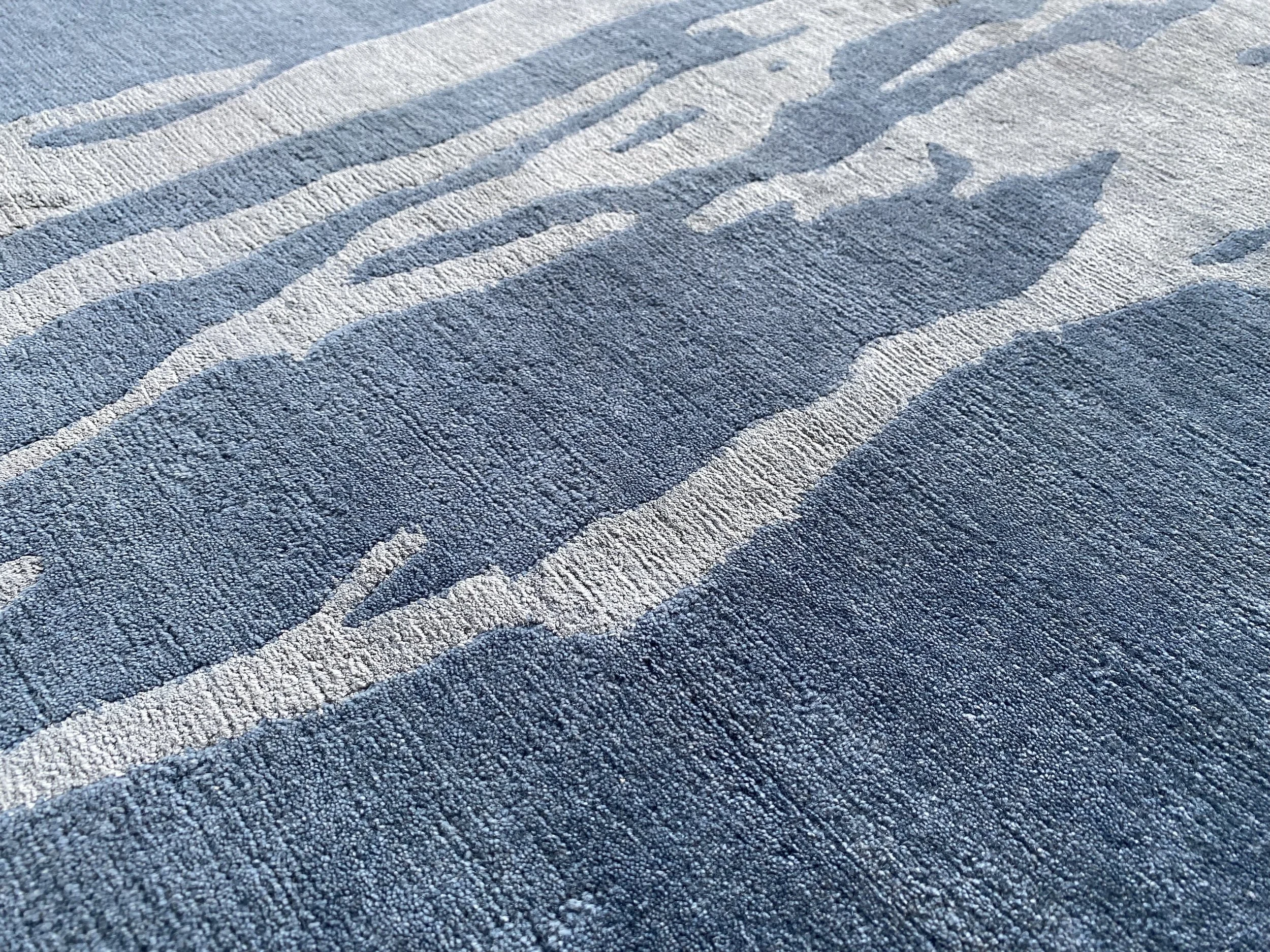 Arctic Sea — WOOL & SILK RUGS