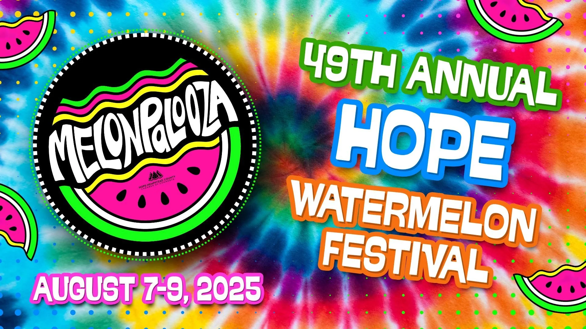 49th Annual Hope Watermelon Festival - August 7-9, 2025