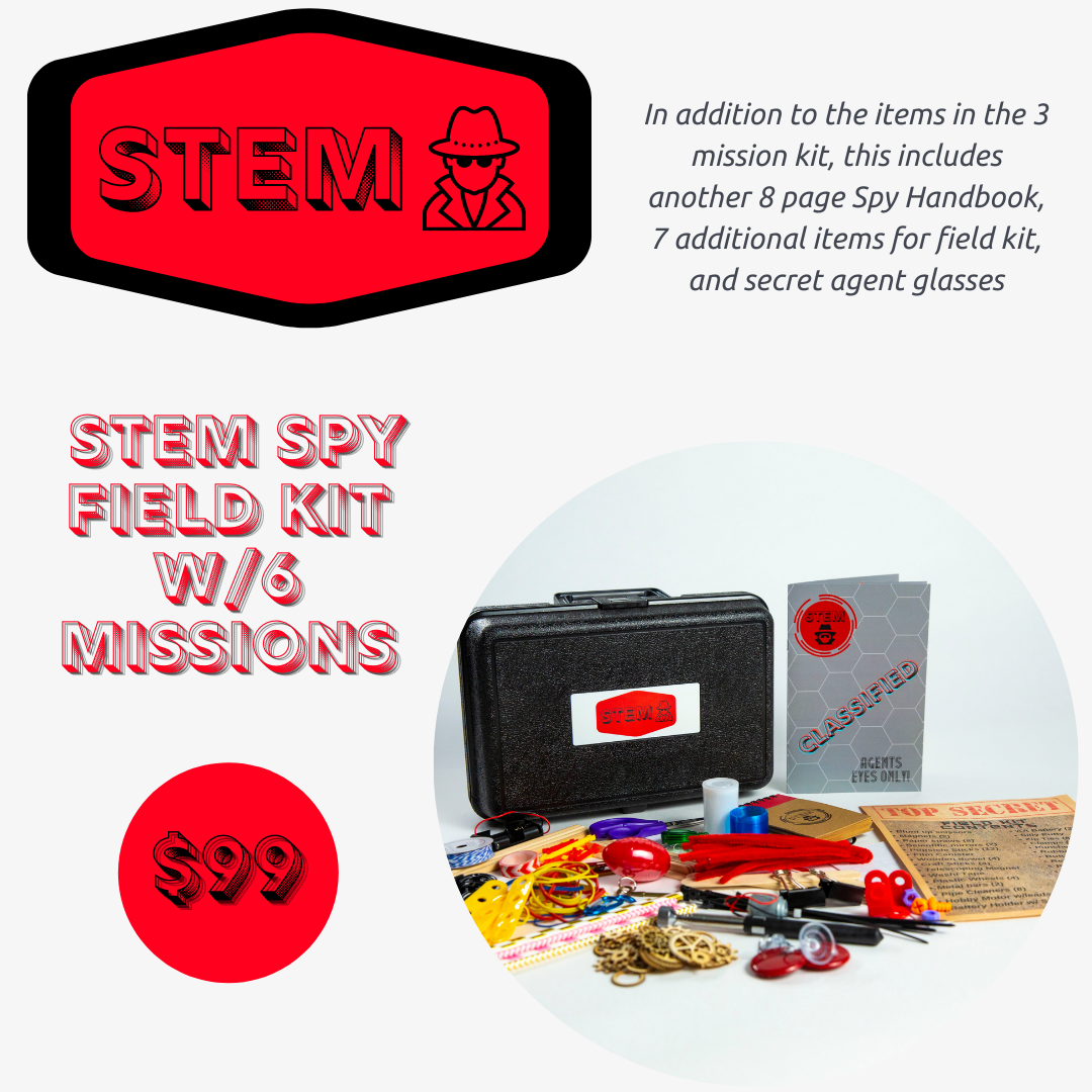 STEM SPY Field Kit w/ 6 Missions — MobileQuest STEM Center