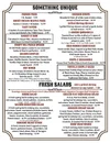 Joshua Tree Saloon & Grill — Menu