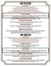 Joshua Tree Saloon & Grill — Menu