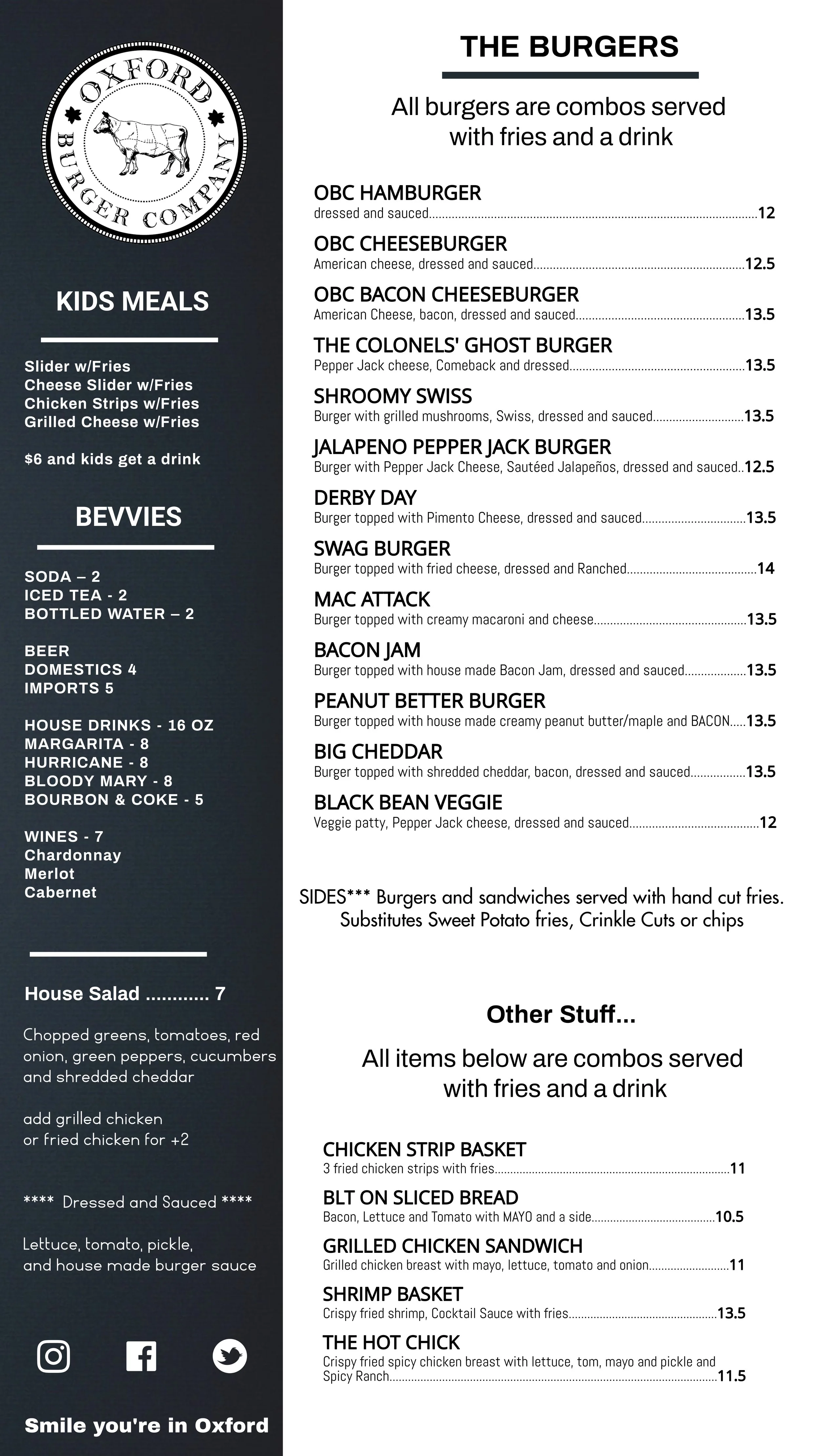 HOME - OXFORD BURGER COMPANY