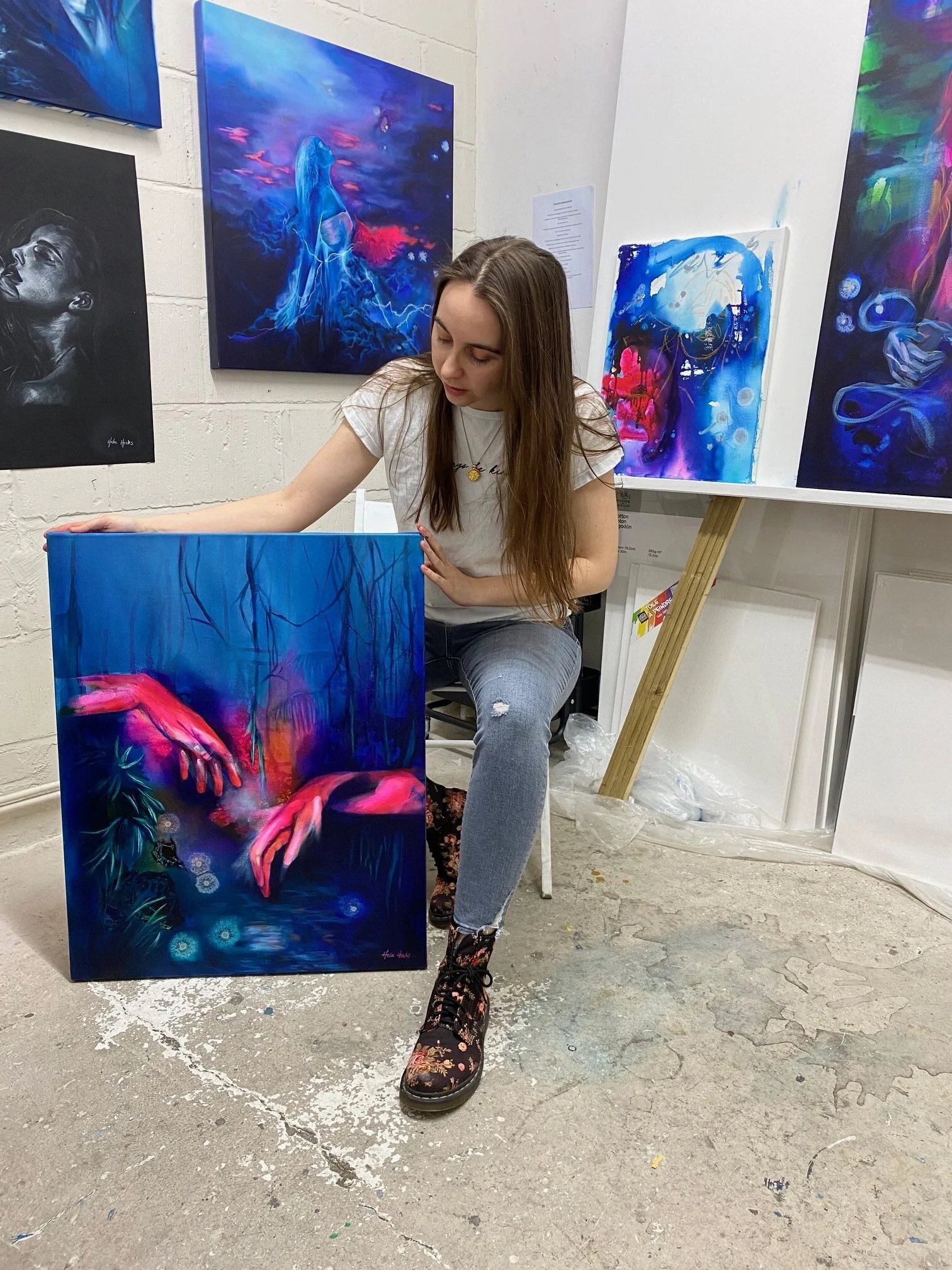 Hebe Hicks - Wimbledon Art Studios