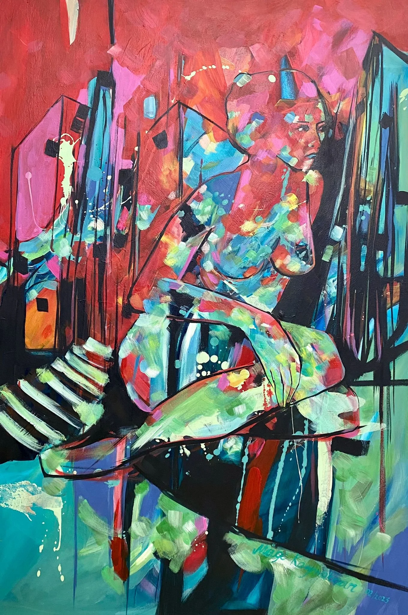 Müge Kaymakcan - Wimbledon Art Studios