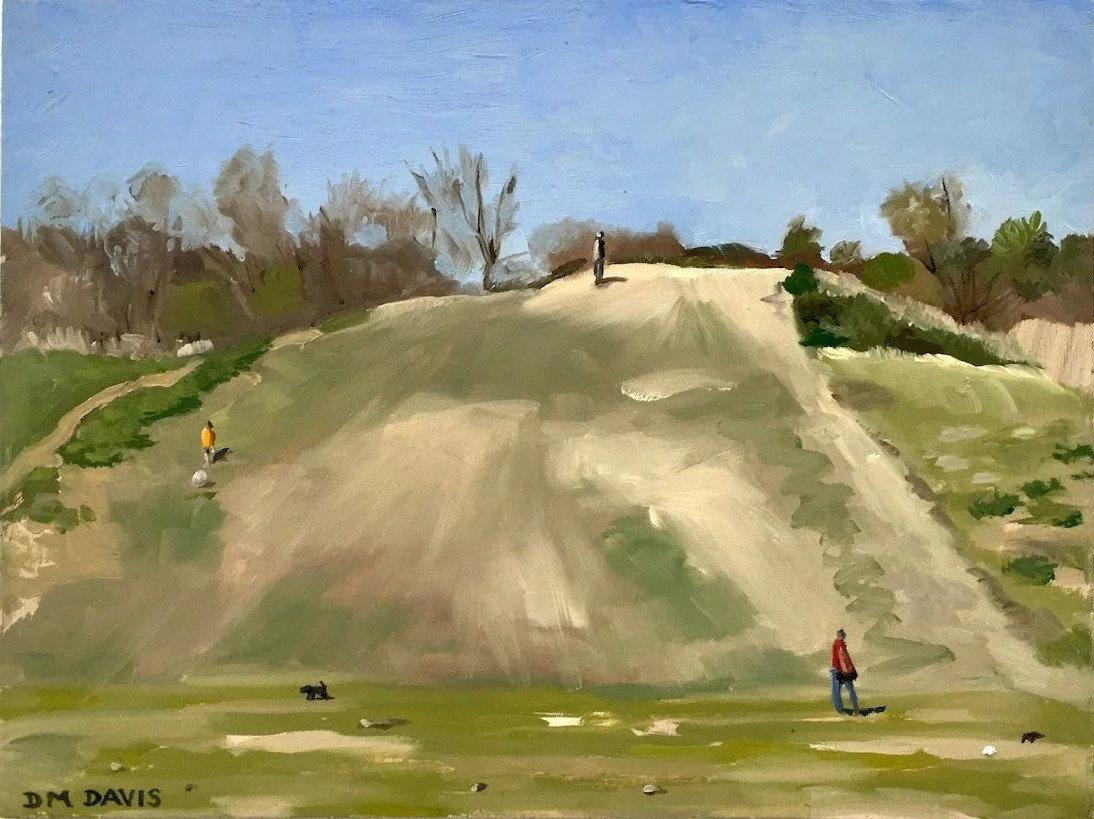 The Mound, Wimbledon Common by by Dan Davis — Wimbledon Art Studios