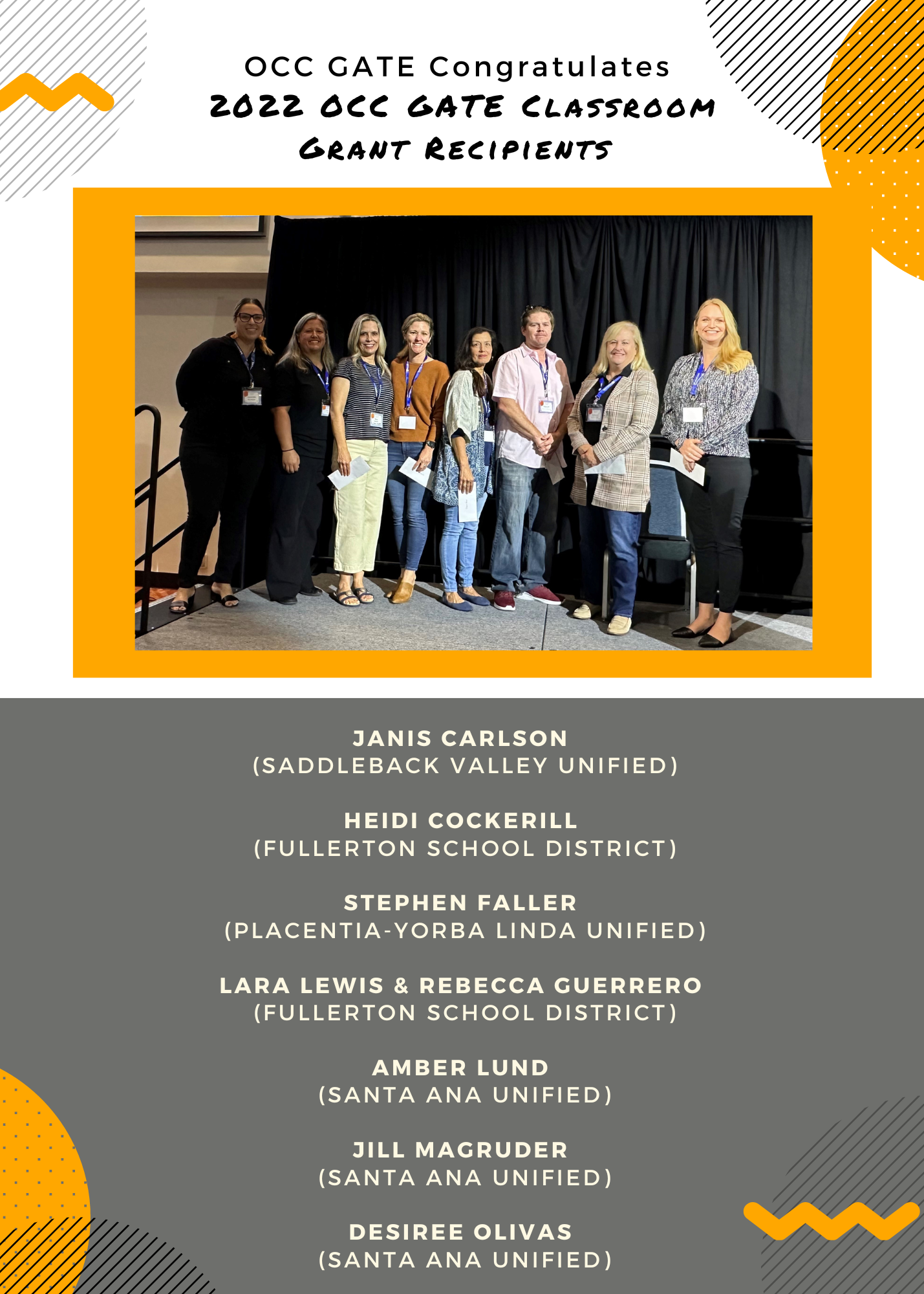 Grants & AwarDS — Orange County Council for Gifted and Talented Education