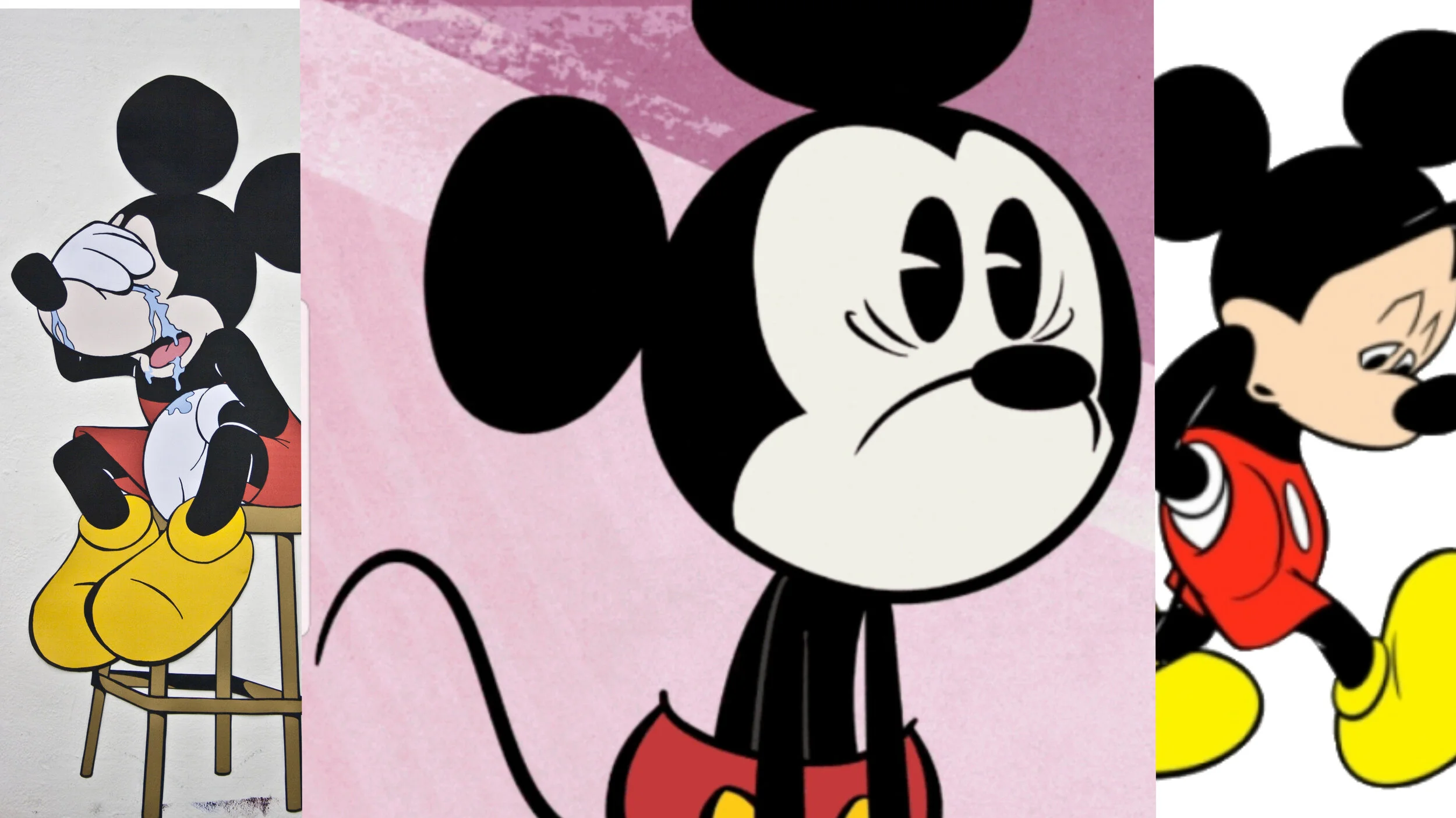 Mickey Mouse Confused