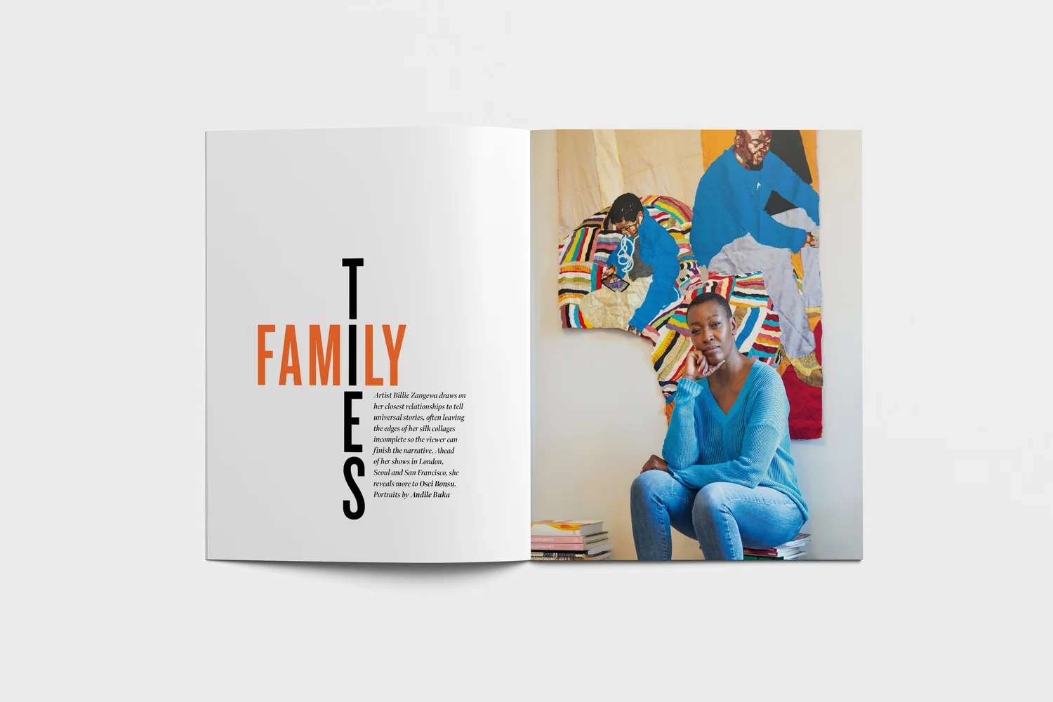 Parenting Magazine Spread