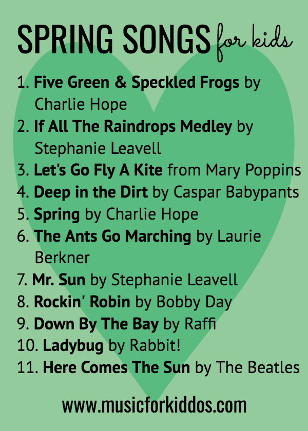 Spring Songs for Kids — Music for Kiddos