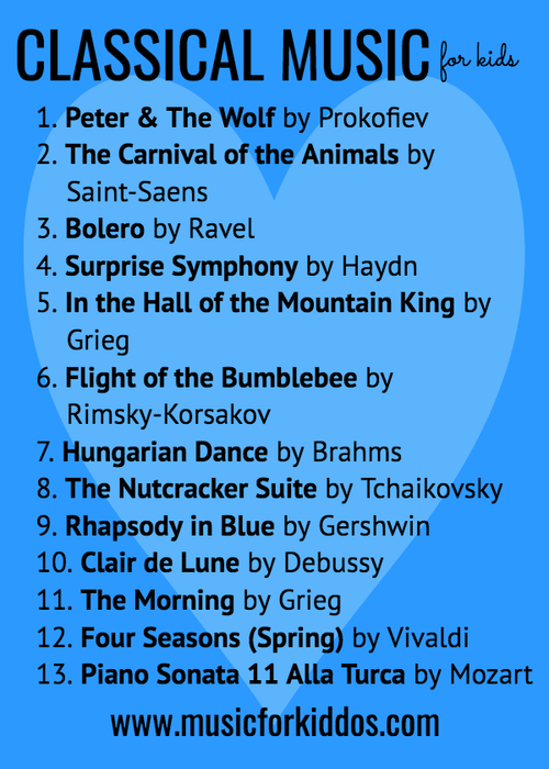 Classical Music for Kids — Music for Kiddos