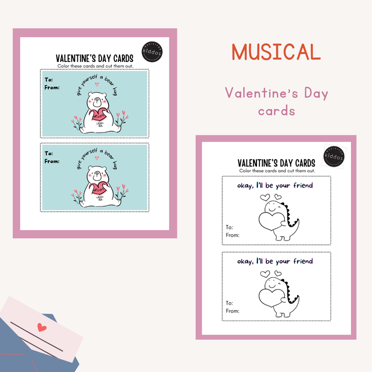 Celebrate Valentine’s Day with Music: Free Printables For Your Music ...