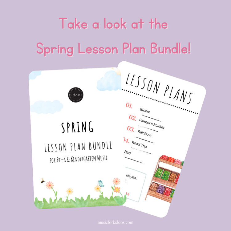 5 Spring Songs for Kids (and fresh lesson plan ideas for preschool and kindergarten music time ...