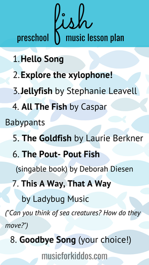 Fish Music Lesson Plan For Preschool & Kindergarten — Music for Kiddos