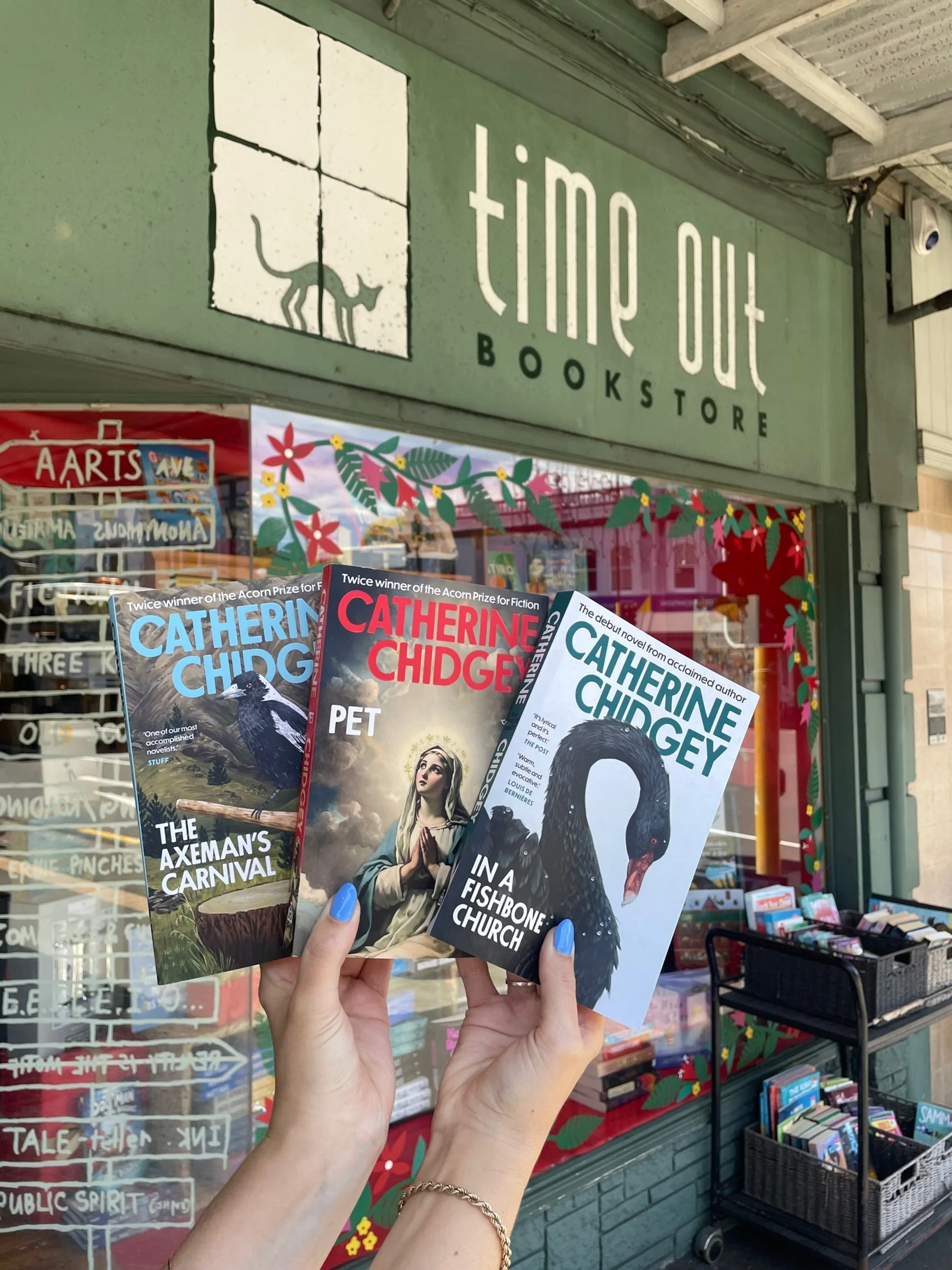 Newsletter Giveaway — Time Out Bookstore