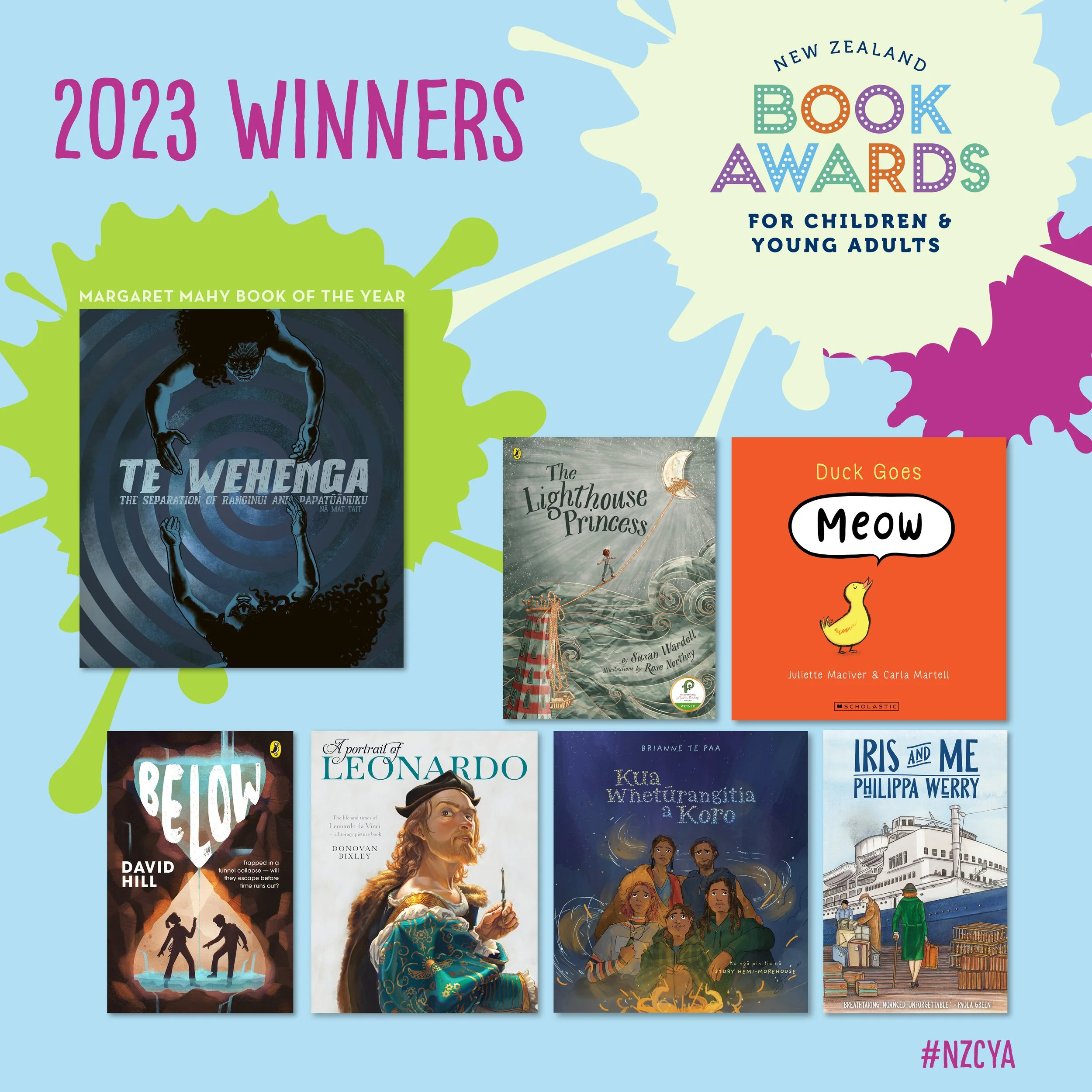 95bFM's Loose Reads: The winners of the NZ Book Awards for Children ...