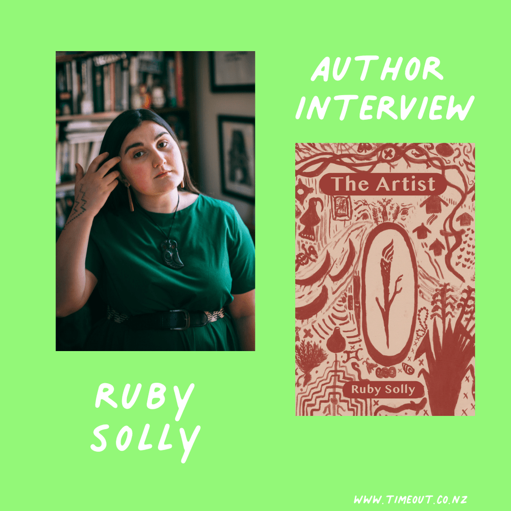 Author Interview: Ruby Solly - The Artist — Time Out Bookstore