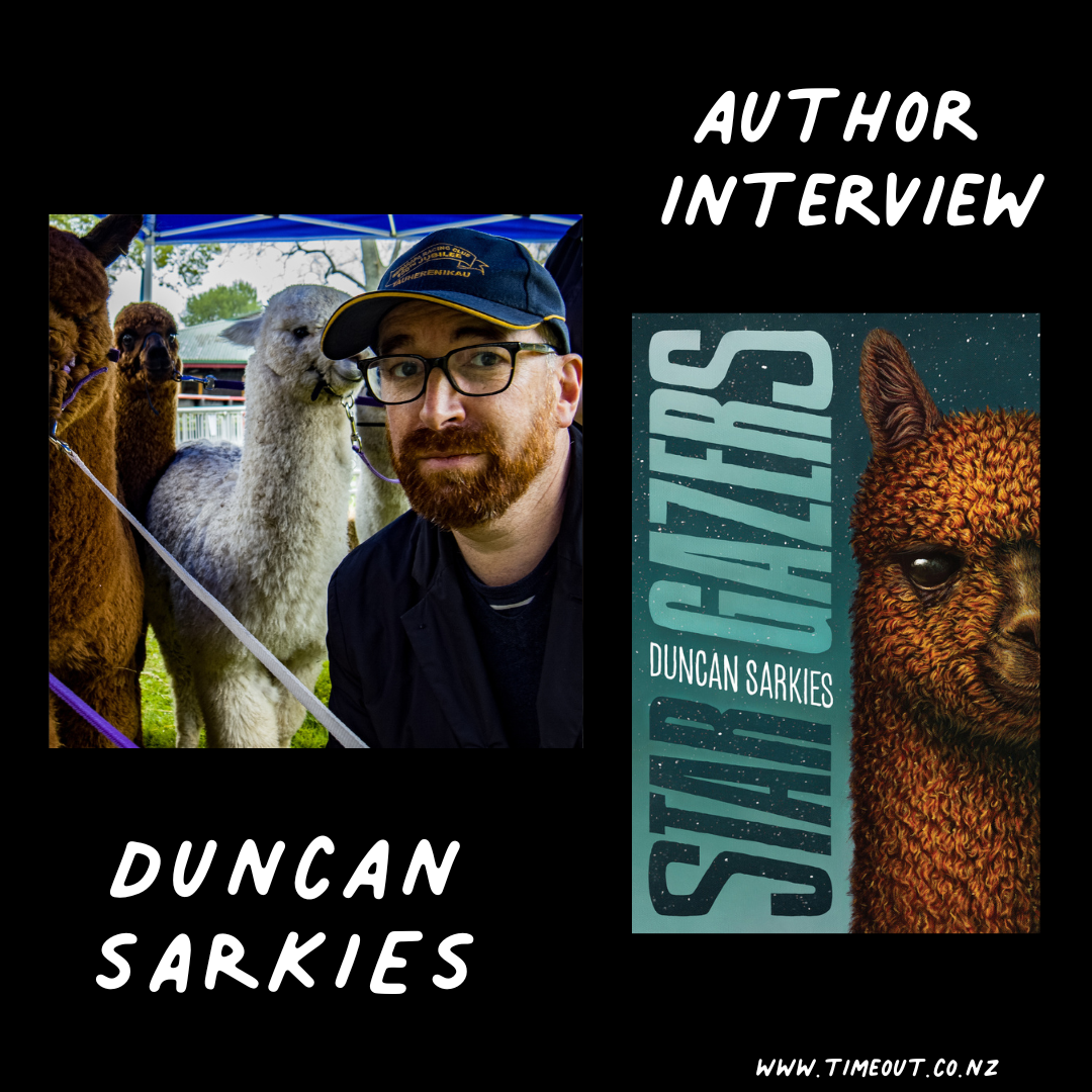 Author Interview: Duncan Sarkies — Time Out Bookstore