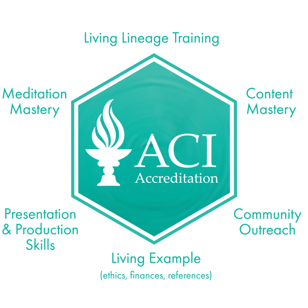 ACI Teacher ACCREDITATION — Asian Classics Institute
