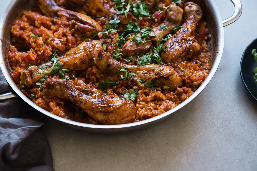 Tbit Iraqi Slow Cooked Chicken And Brown Rice — Gather A Table