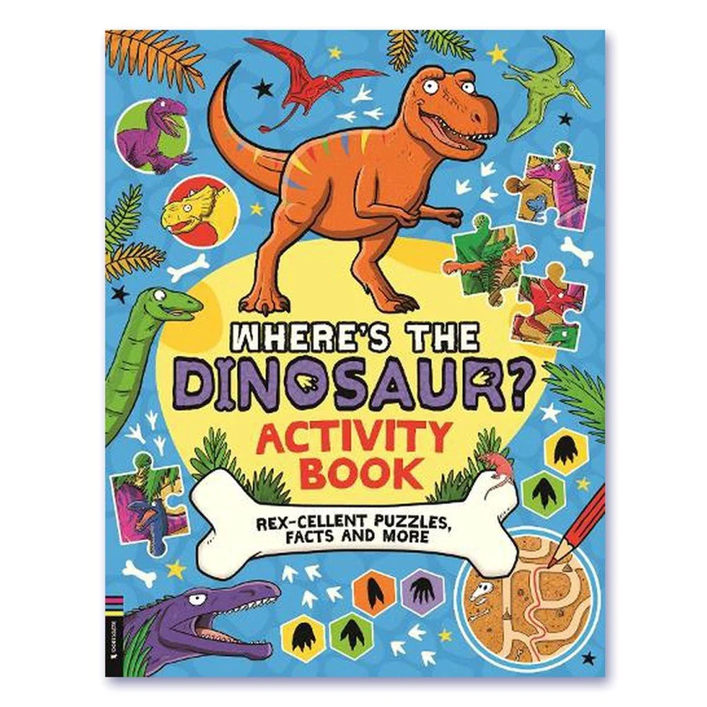 Where's the Dinosaur Activity Book — Australian Opal Centre