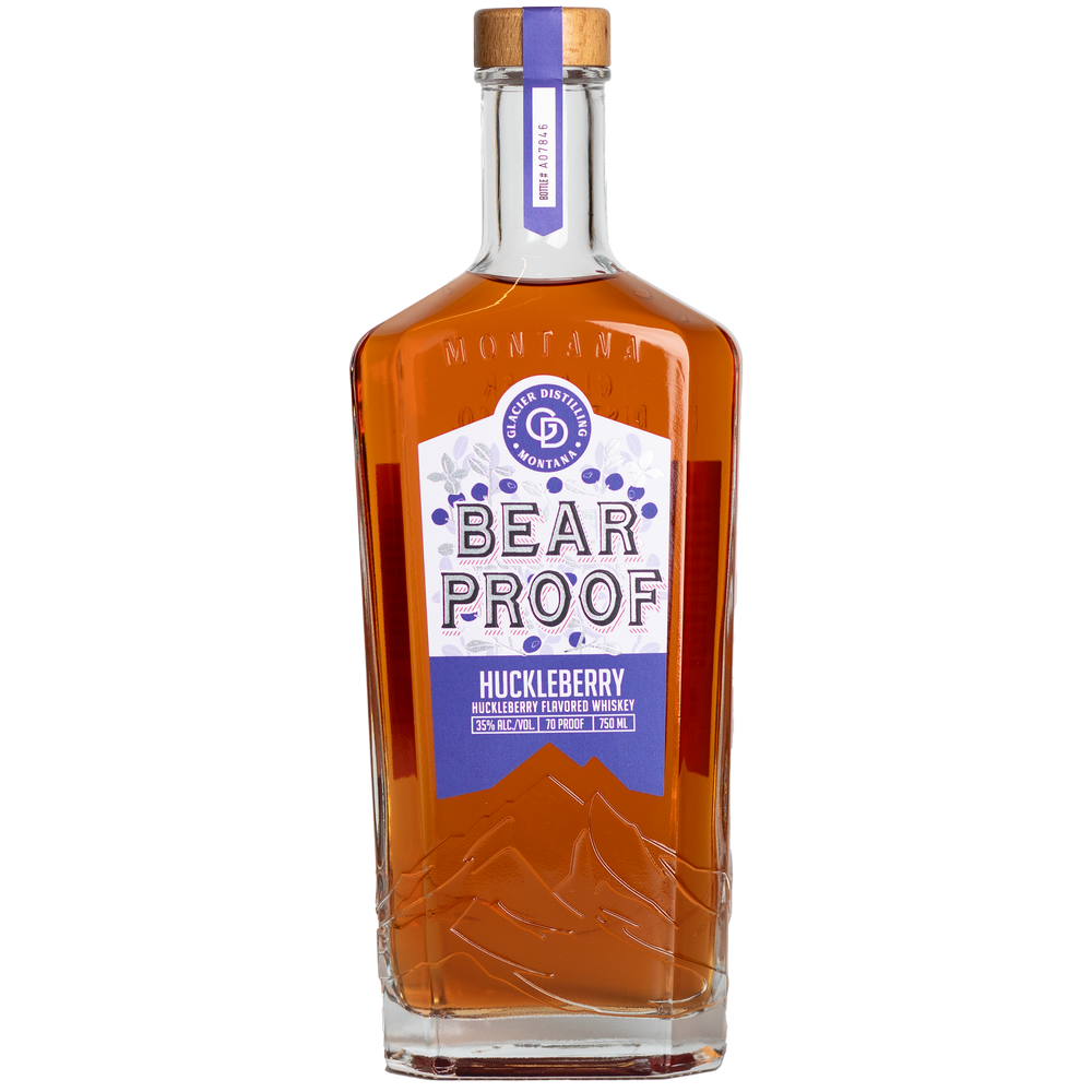 Bearproof Huckleberry Whiskey | Glacier Distilling Company