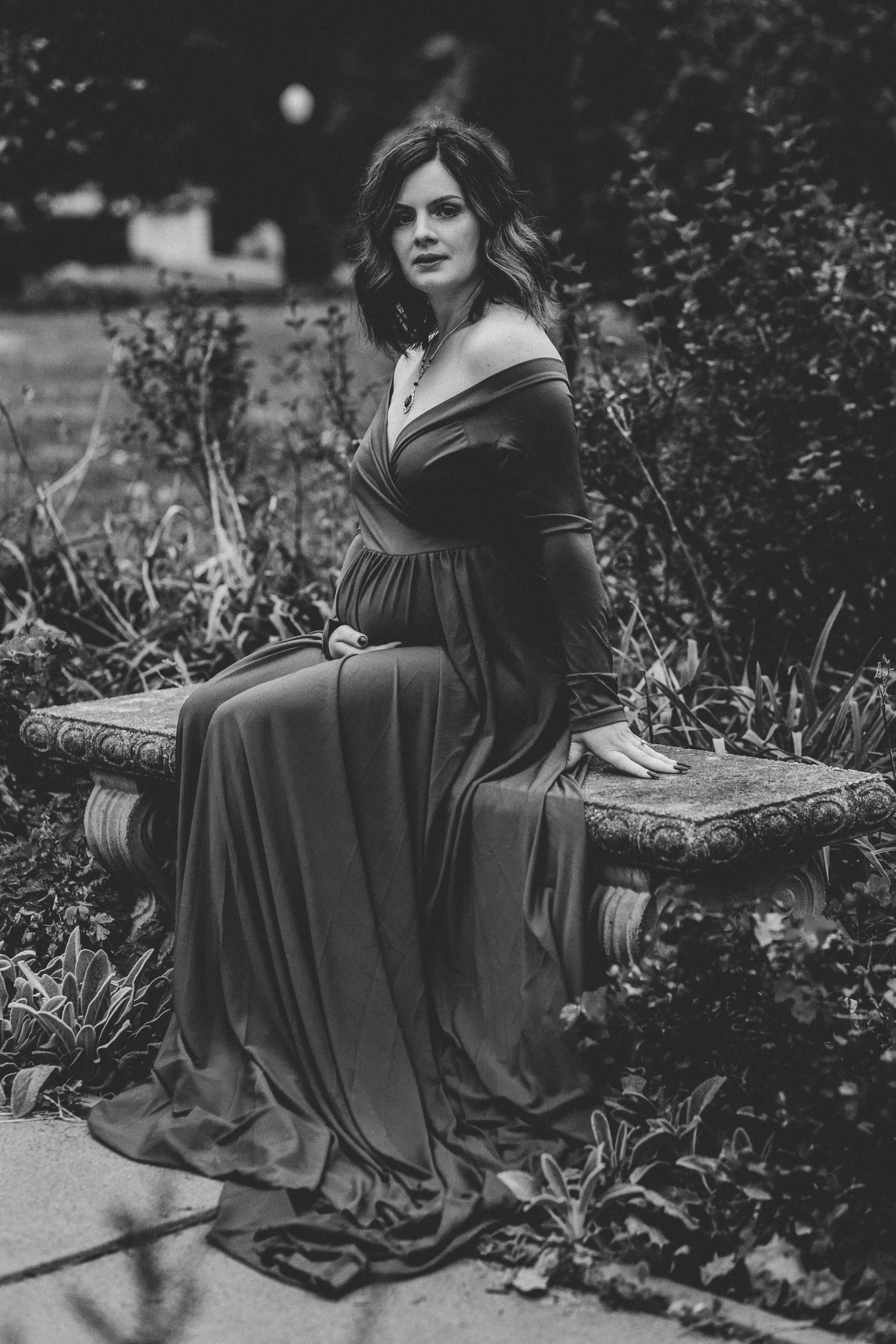 Lifestyle | A Gothic Maternity Session at a Haunted Mansion — Juliana ...