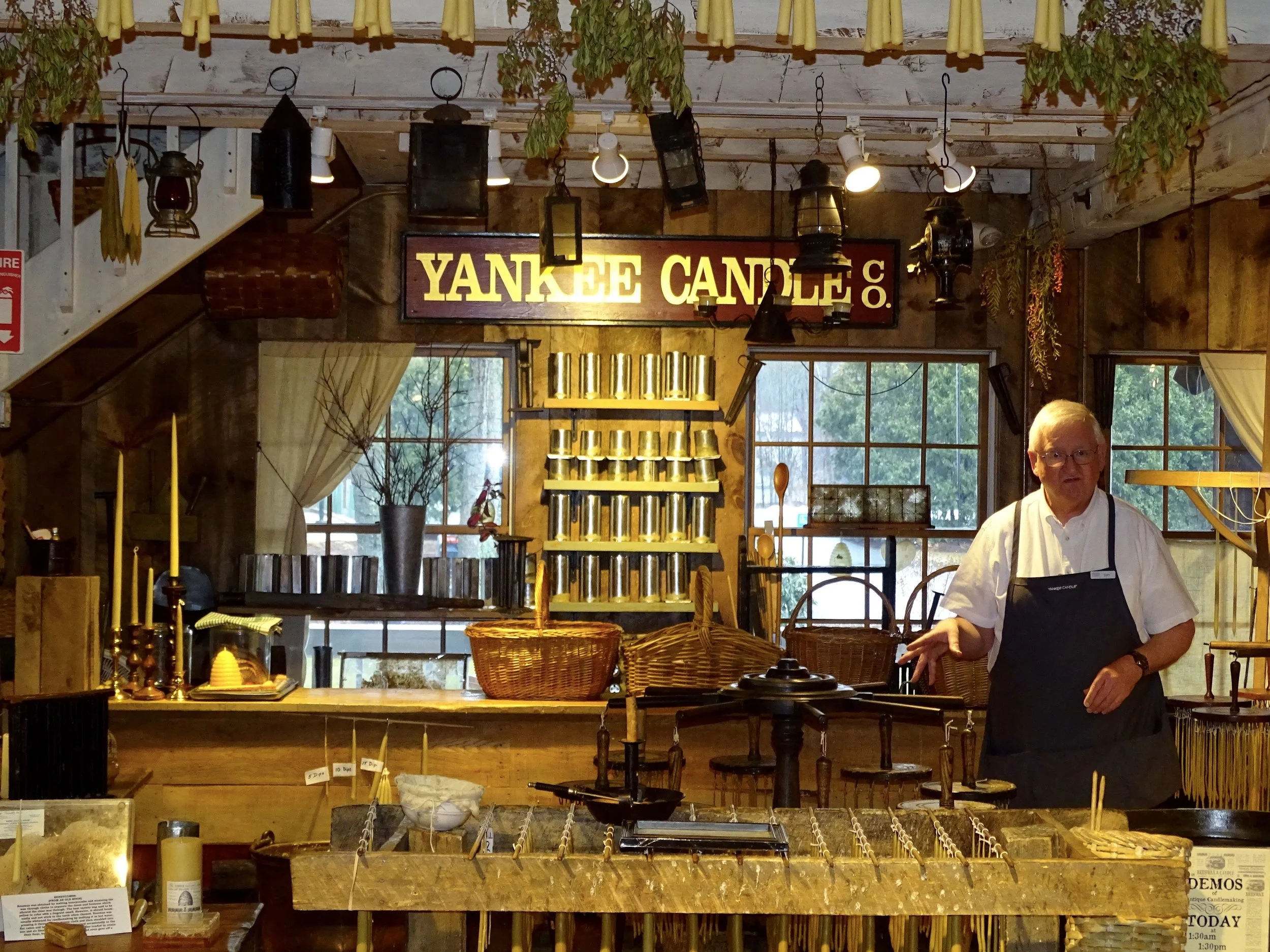 Yankee Candle Village in South Deerfield, Massachusetts ...