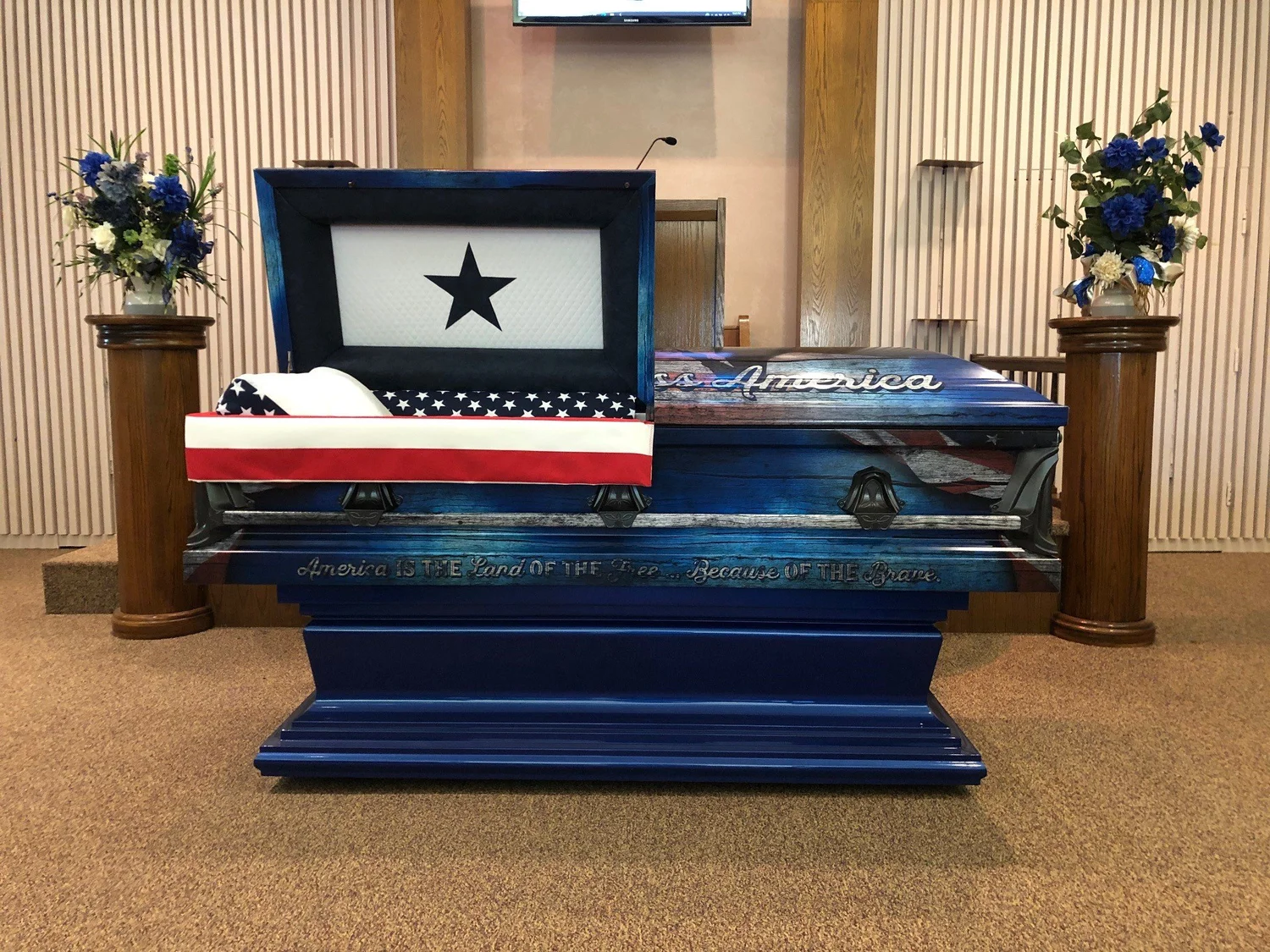 "GBA" God Bless America — Caskets of Honor