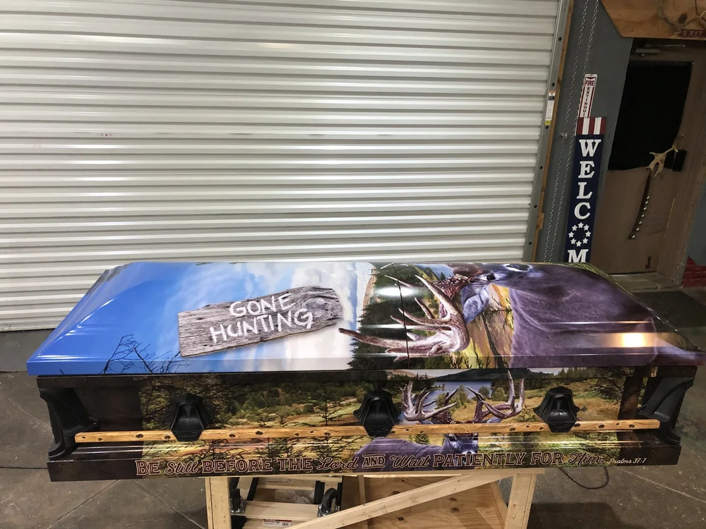 Gone Hunting Whitetail — Caskets of Honor