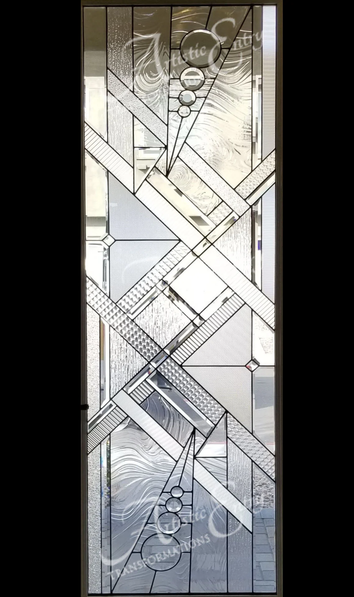 Artistic Entry Glass