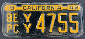 Artifact of the Month - Milestone California License Plates — Turtle Bay
