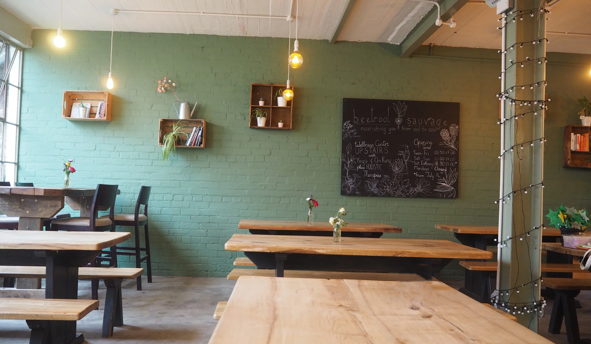 Vegan Cafe & Yoga Studio in Edinburgh | Beetroot Sauvage