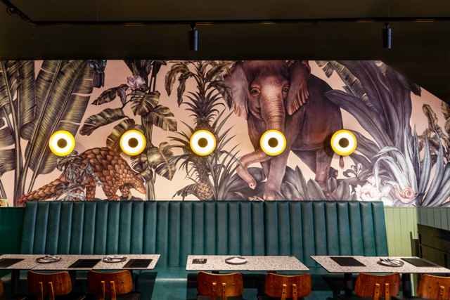 Blue Feather Designs— South Indian Restaurant Design Windsor