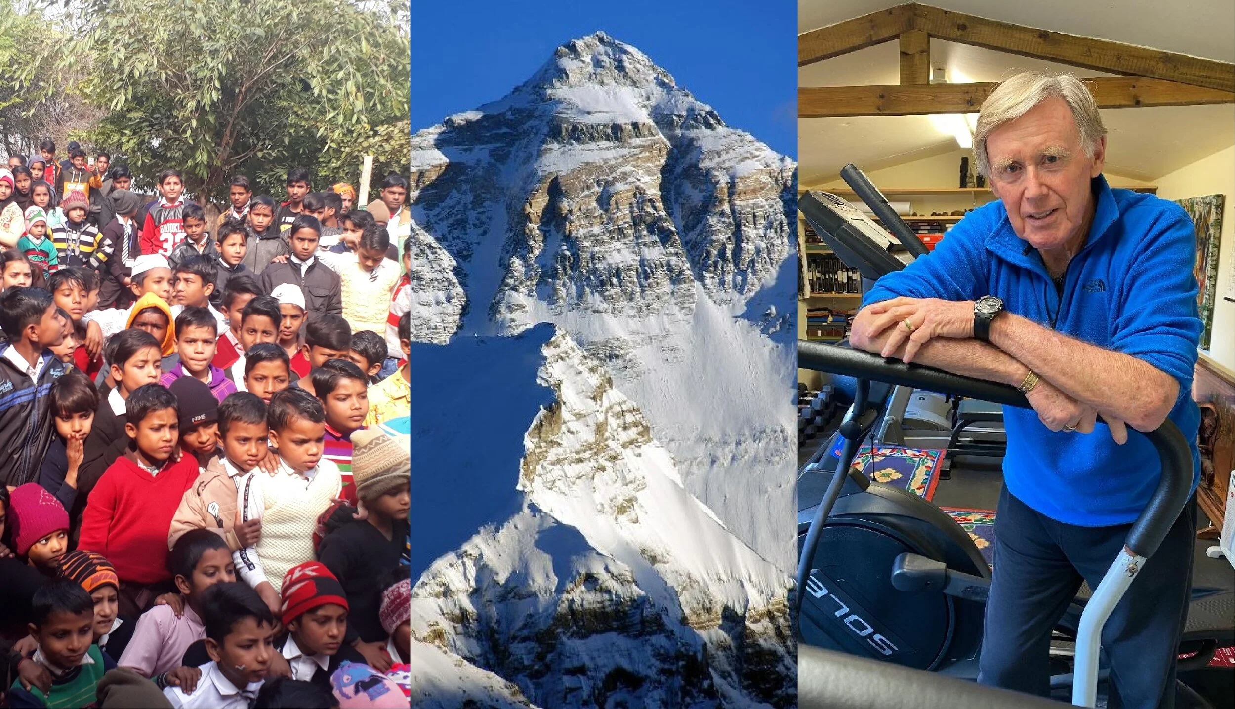 80 Year Old CEO s Virtual Everest Climb For India Lotus Flower Trust